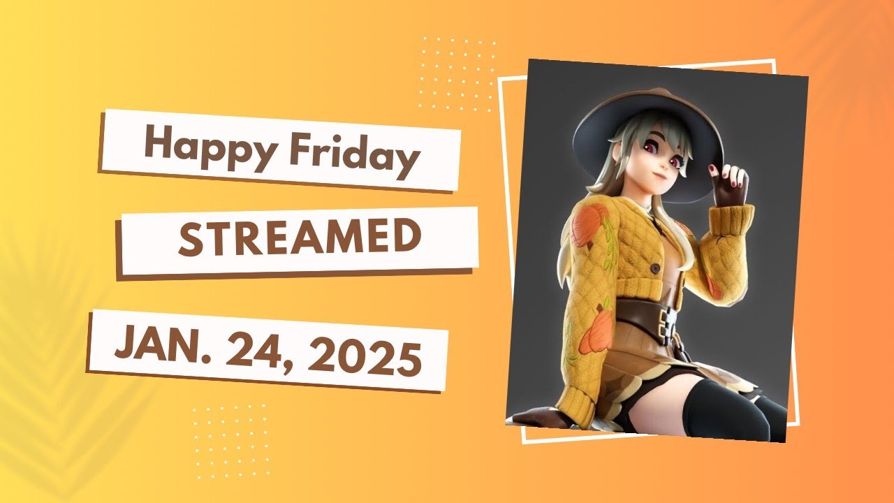Happy Friday | Fortnite - Streamed Jan. 24, 2024 - YouTube