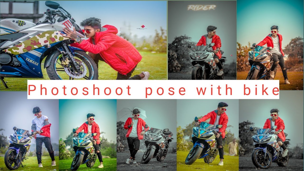 Top 10 Bike Pose|Best Bike Pose|R15 Bike Pose|Hriday|HM Photography ...