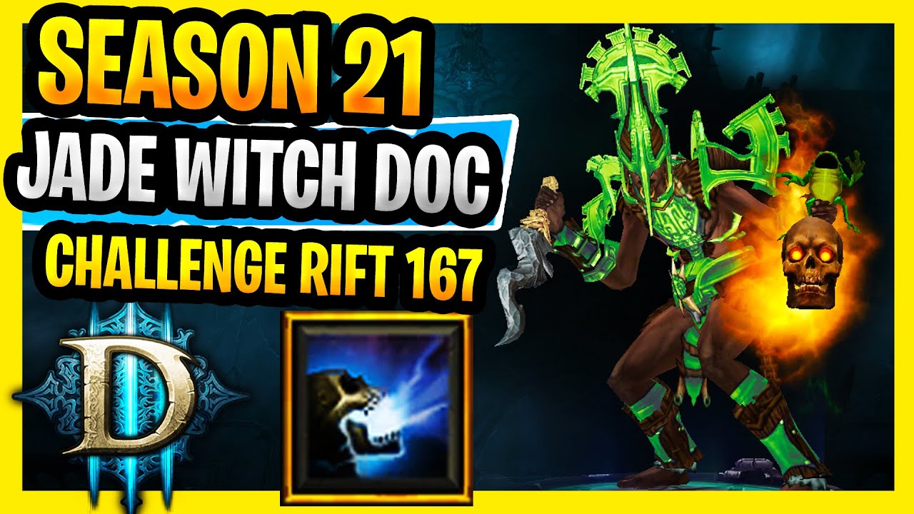Season 21 Diablo 3 Challenge Rift 167 Jade Harvest Witch Doctor ...