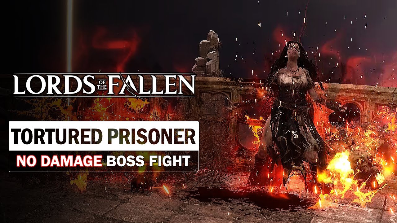 Tortured Prisoner Boss Fight (No Damage) [Lords of the Fallen] - YouTube
