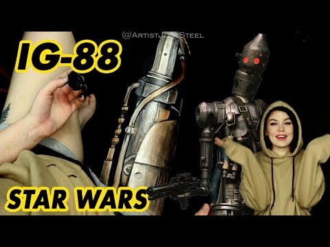 A STAR WARS MAKEUP TUTORIAL — The Mandalorian IG-88 Nanny Droid Leg ...