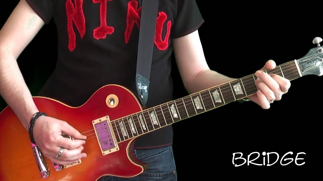 Slash Lesson - Stone Blind (slow lesson) - YouTube