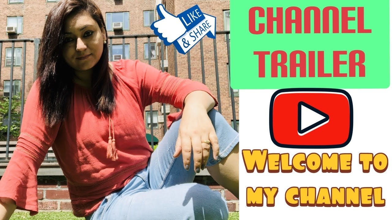 CHANNEL TRAILER | WELCOME TO MY YOUTUBE CHANNEL| All in one channel ...