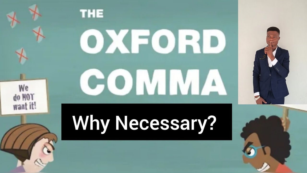 The Oxford Comma: its Usage and Importance @TEDEd - YouTube