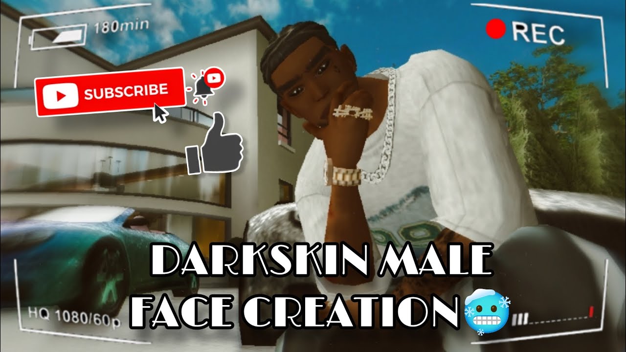 Avakin Life - Dark Skin With Zombie Eyes Face Creation - YouTube