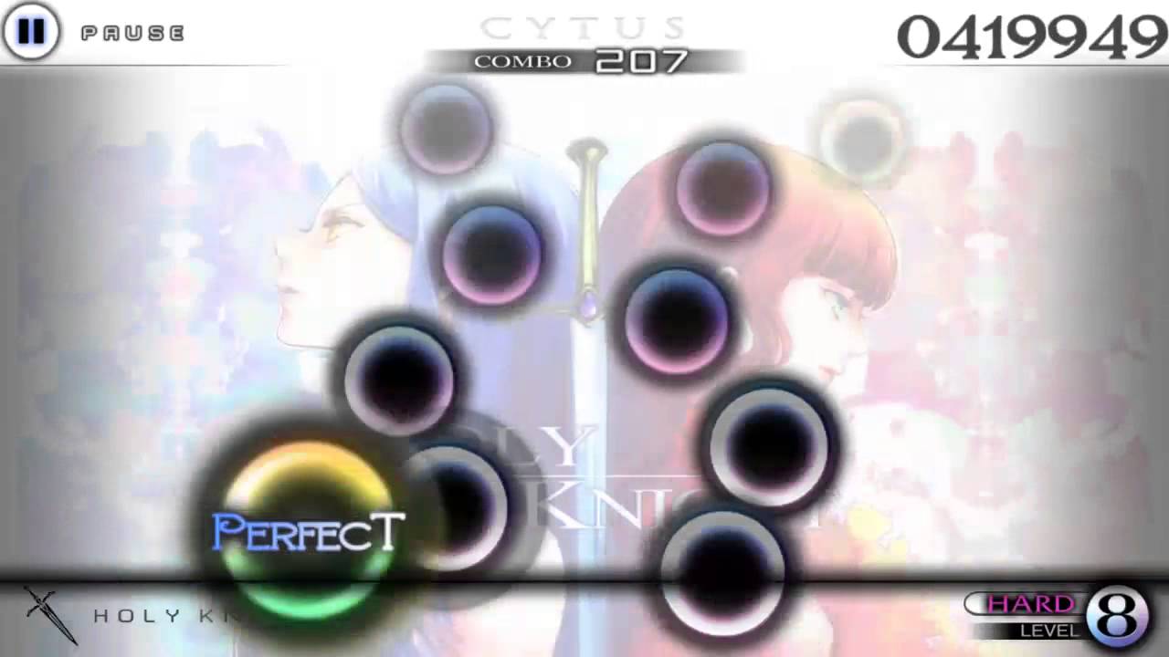 [Cytus] Cytus Gameplay - Holy Knight(Hard) - 936757 - YouTube