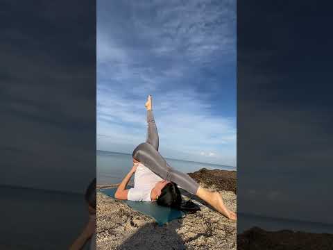 Yoga Art on the beach |  Balance, strengthening, stretching |  Full body