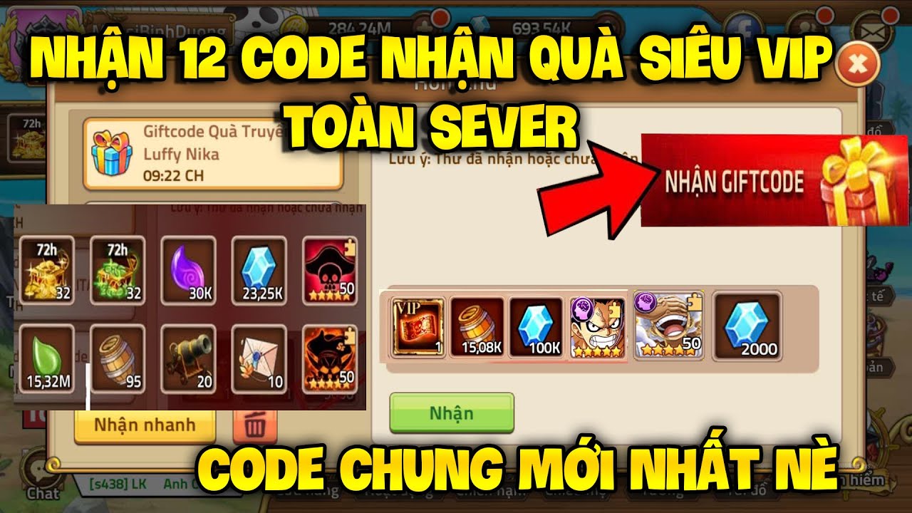 Giftcode Huyền Thoại Hải Tặc | Nhập CODE Mới Nhất Nhận Quà Vip - Code ...