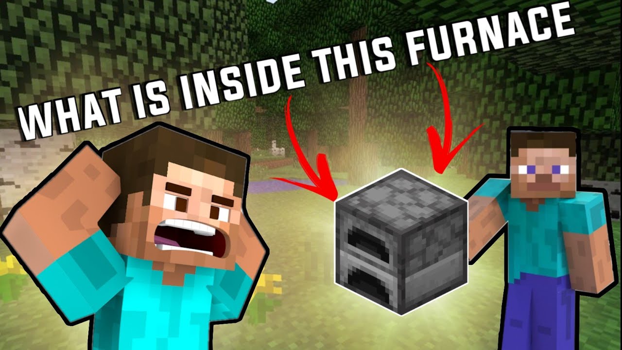 what's inside a furnace ? | Minecraft - YouTube