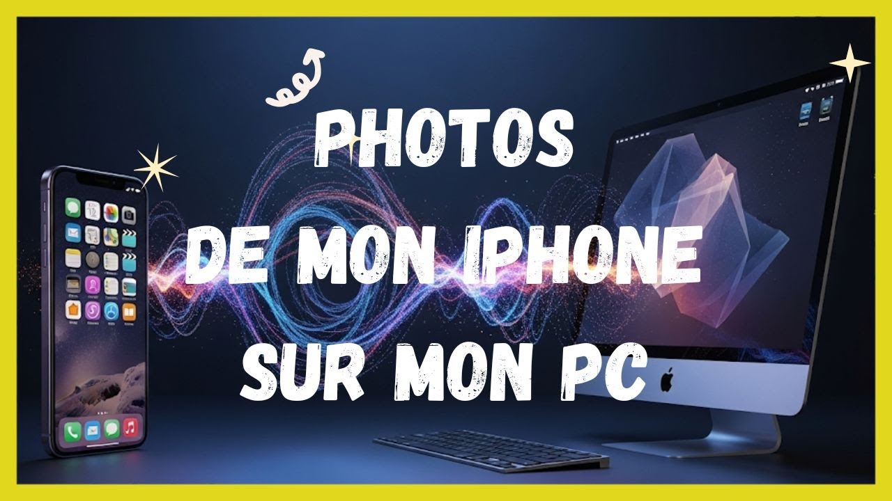 Comment mettre les photos de mon iphone sur mon pc ordinateur - YouTube