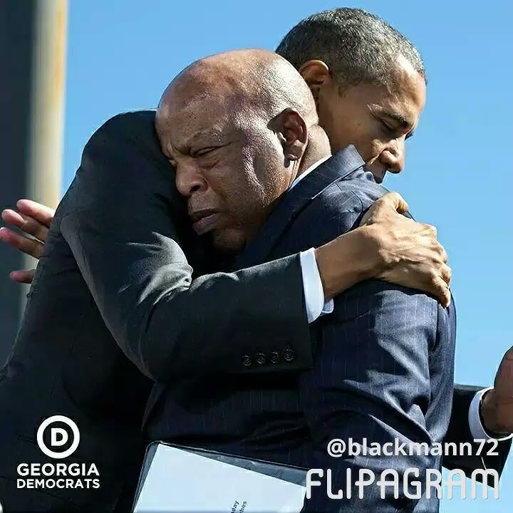 Two great men of color one from the past and the other in the future ...