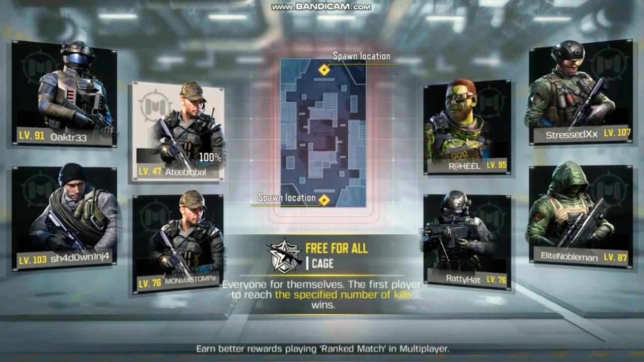Call of duty mobile (God mode) free for all ️🙂 - YouTube