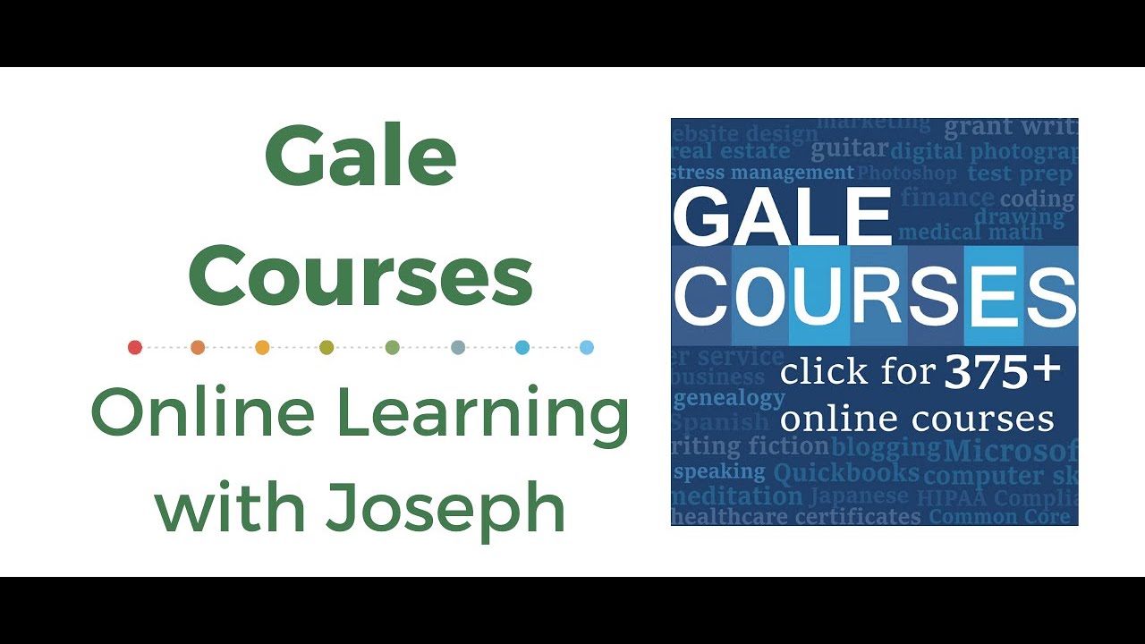 Online Learning: Gale Courses - YouTube