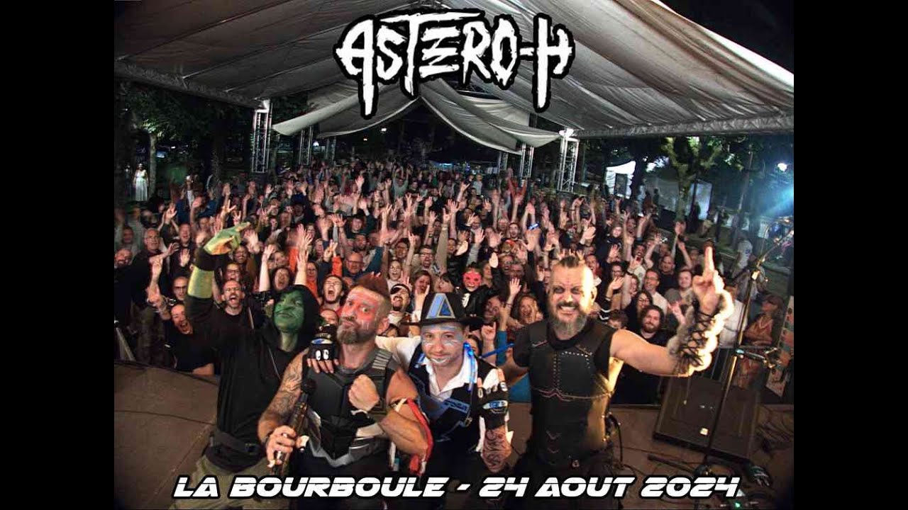Concert ASTERO-H - La Bourboule - 24 aout 2024 - YouTube