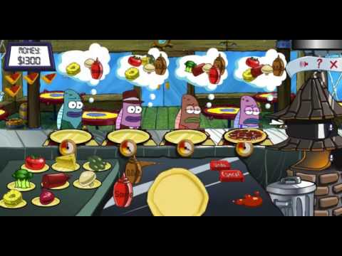 SpongeBob SquarePants: Pizza Perfect Krusty Krab Now Serving Pizza ...