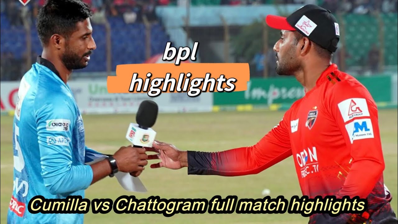 BPL 2023 Match 14 HIGHLIGHTS,CHITTAGONG VS COMILLA HIGHLIGHTS। Tiyan ...