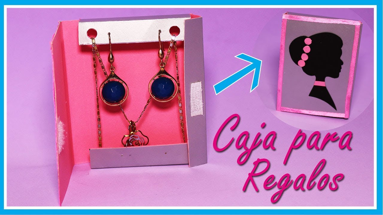 Cómo Hacer Una Cajita para Regalar Accesorios / Gift Box DIY| Simple y ...