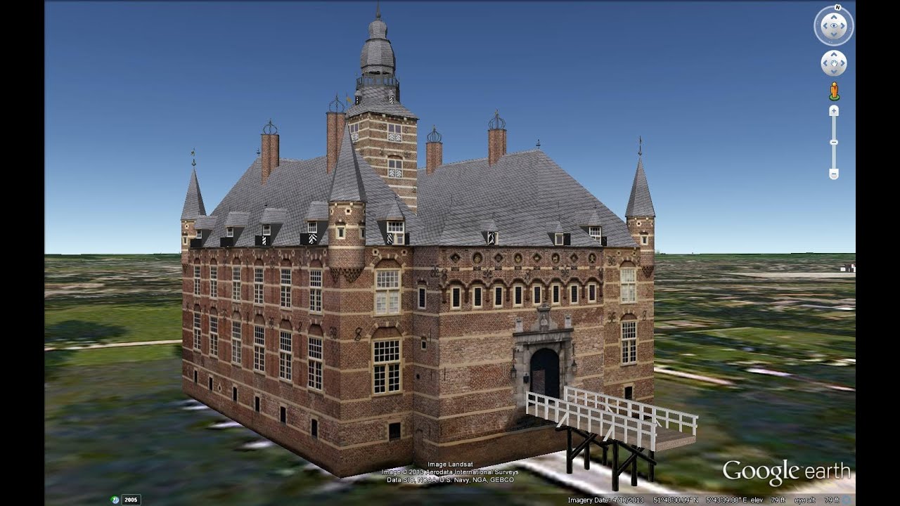 HISTORICAL PLACES OF NETHERLANDS IN GOOGLE EARTH PART FIVE ( 5/5 ...