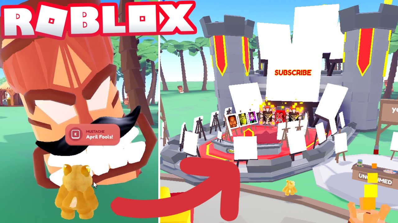 Unlocking the new Exclusive April Fools Booth in Roblox Starving ...