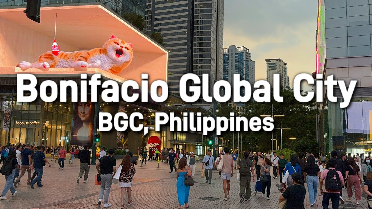 BGC, Metro Manila, Philippines | Walking Tour 2024 at the Bonifacio ...