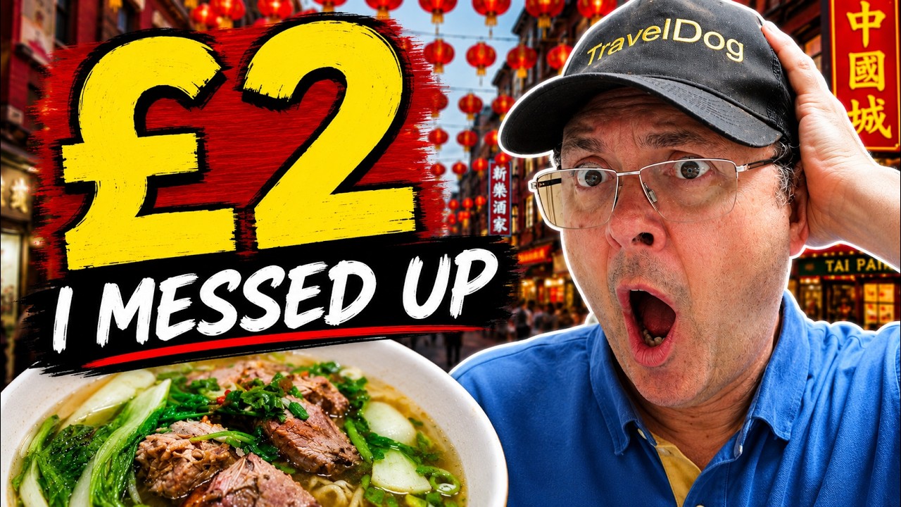 I Was Down to my Last £2 in Chinatown - YouTube