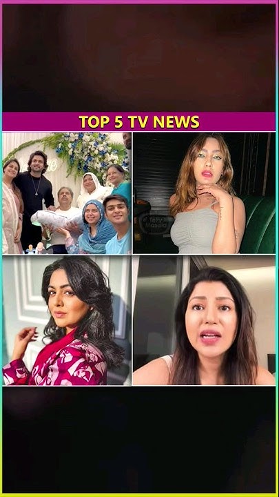 Top 5 TV News | Debina Trolled, Aashika In BB OTT 2, Shafaq Naaz Engagement & More - YouTube