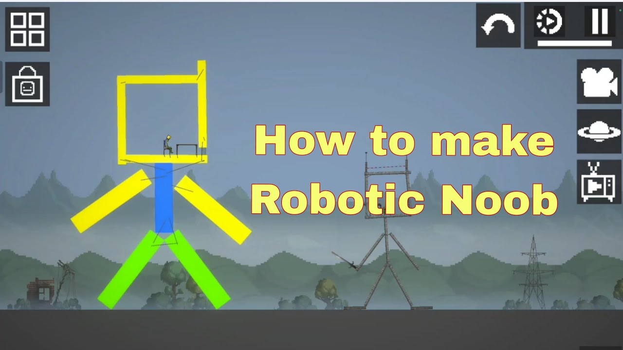How to make ROBOTIC NOOB in Melon Playground - YouTube