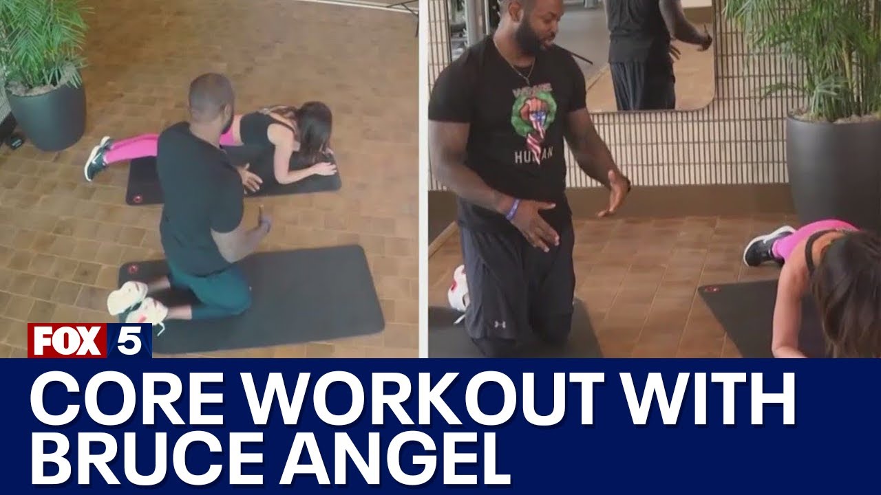 FOX 5 Fitness: Core workout with personal trainer Bruce Angel - YouTube