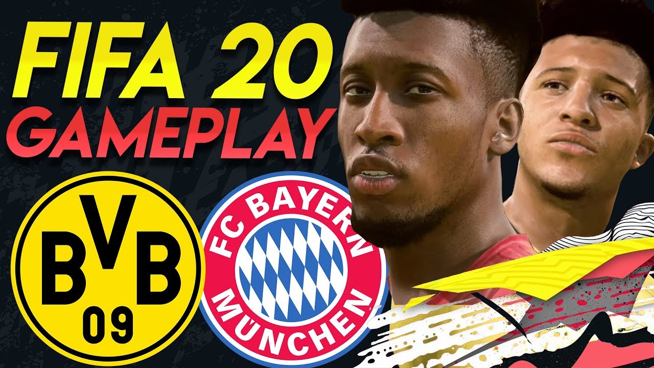 FIFA 20 OFFIZIELLES GAMEPLAY! FC Bayern vs. Borussia Dortmund | Neue ...