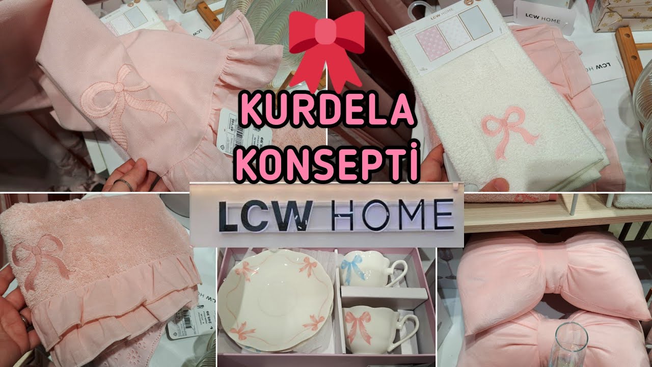 lc waikiki home kurdela konsepti🎀çok güzel🎀 çeyiz alışverişi | çeyizlik ...