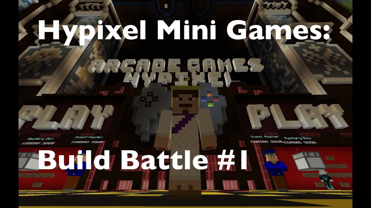 Hypixel Mini Games: Build Battle #1 - YouTube