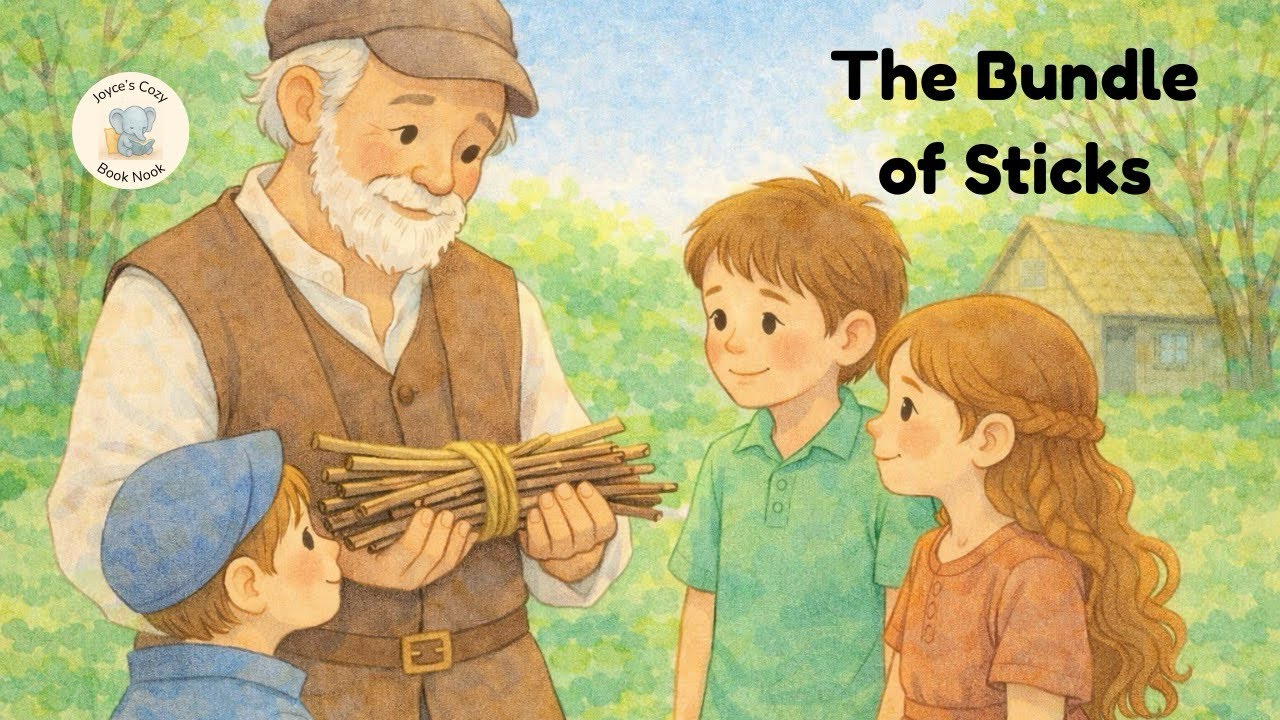 The Bundle of Sticks 🪵 | Gentle Moral Tale Read Aloud | Joyce’s Cozy ...