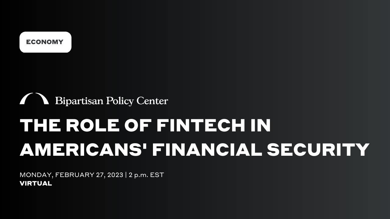 The Role of Fintech in Americans’ Financial Security - YouTube