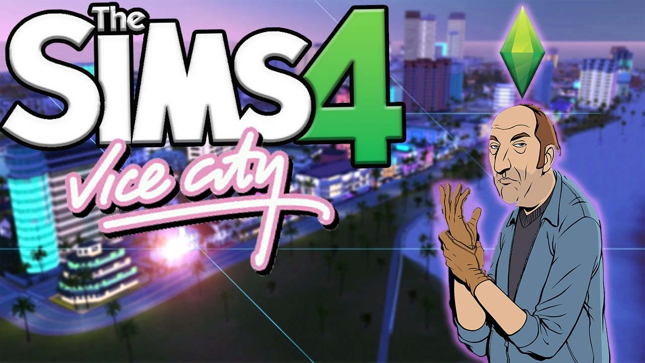 GTA VICE CITY STORY...SORT OF | The Sims 4 (Episode 1) - YouTube