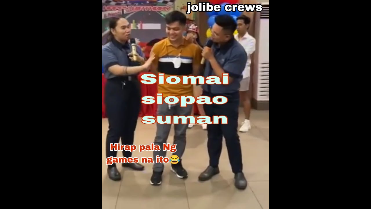 Siopao Siomai Suman Challenge Laugh trip na pa games Ng mga jolibe ...