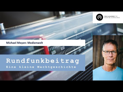 Rundfunkbeitrag: Eine kleine Machtgeschichte