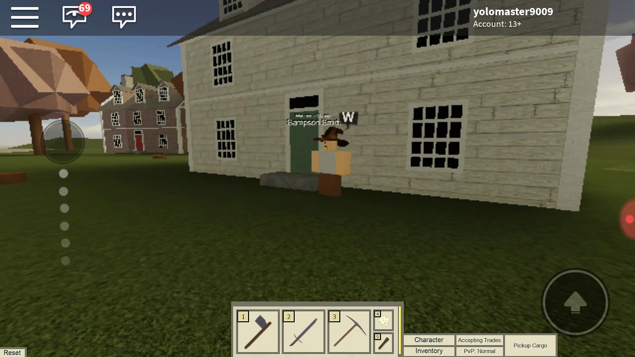 Tradelands roblox making mortar for me boat - YouTube