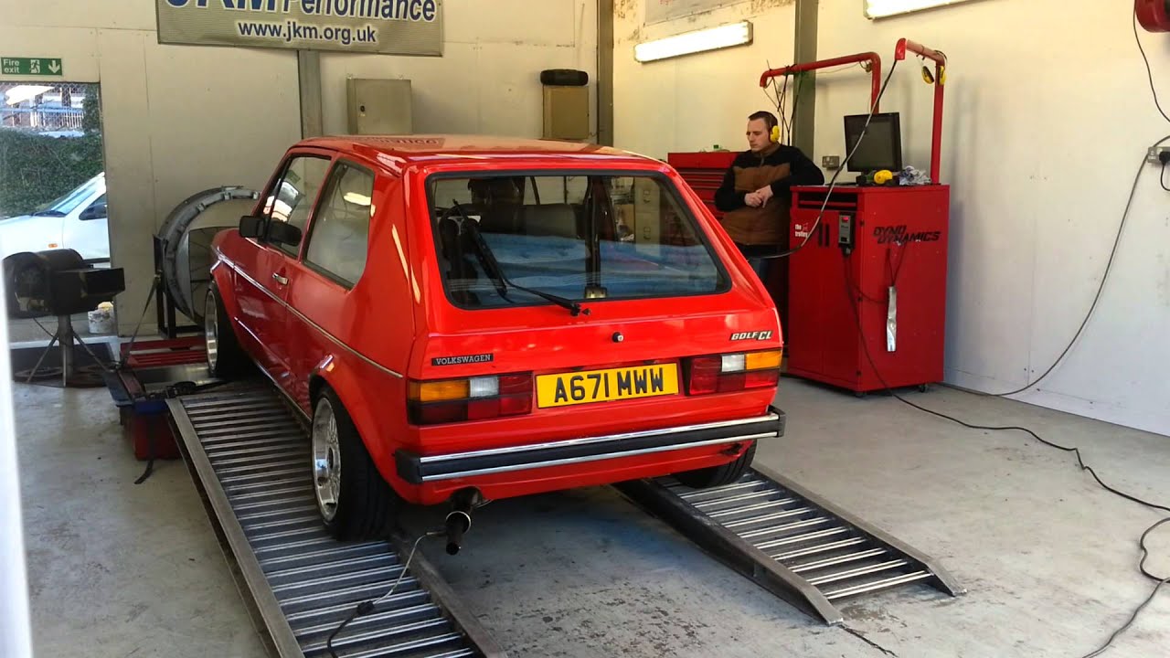 Rich's 1.8T Mk1 Golf CL - YouTube