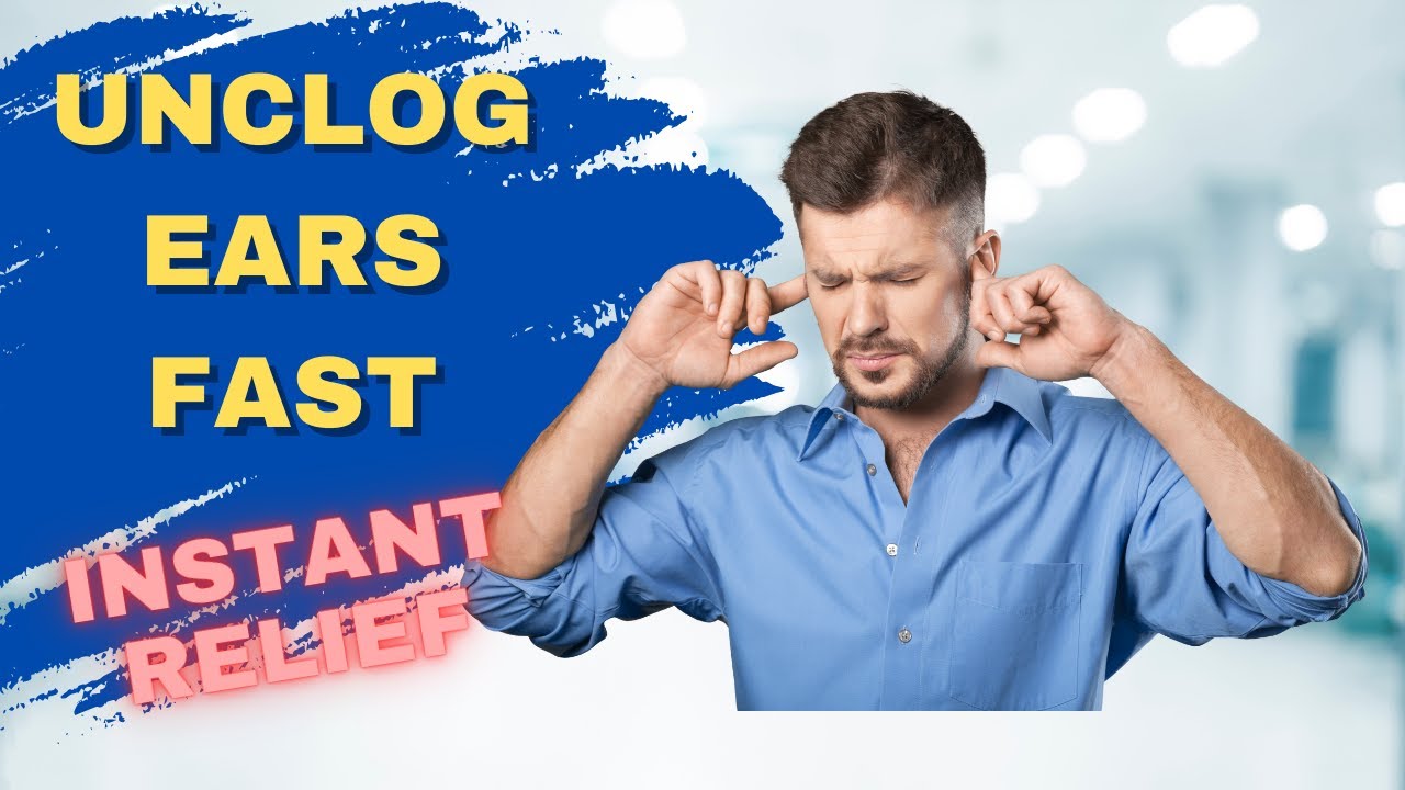 How to Safely Unclog Plugged Ears - YouTube