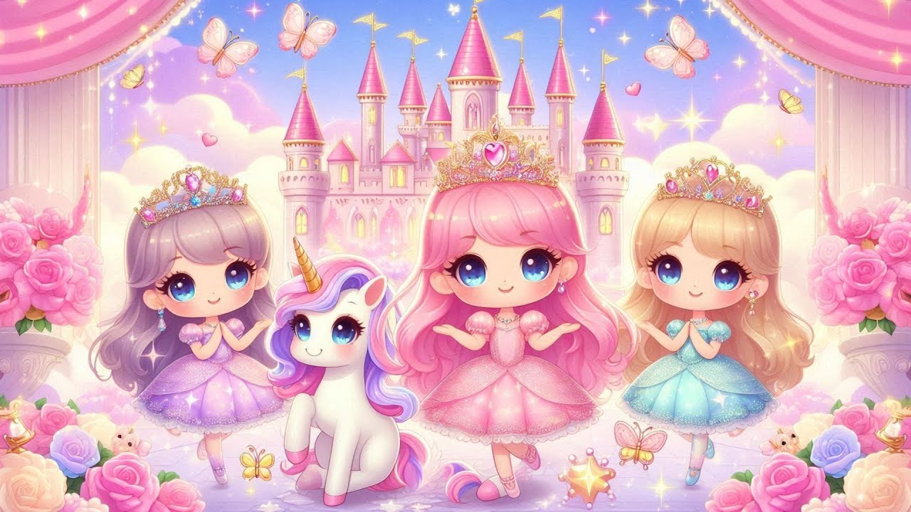 ABC Princess World 👑 | Magical Alphabet Song for Kids | Learn ABC ...
