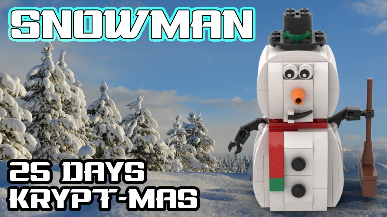 LEGO Stop Motion Snowman - YouTube