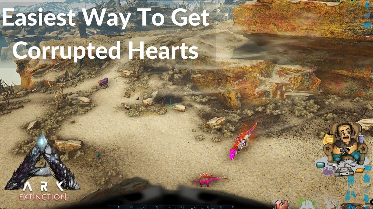 ARK Extinction Ep51 - Easiest Way To Get Corrupted Hearts - YouTube