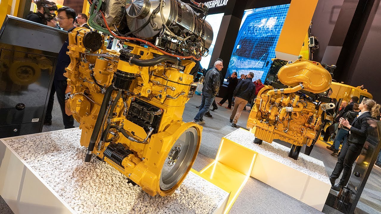 Stage V Engines at bauma Munich 2019 - YouTube
