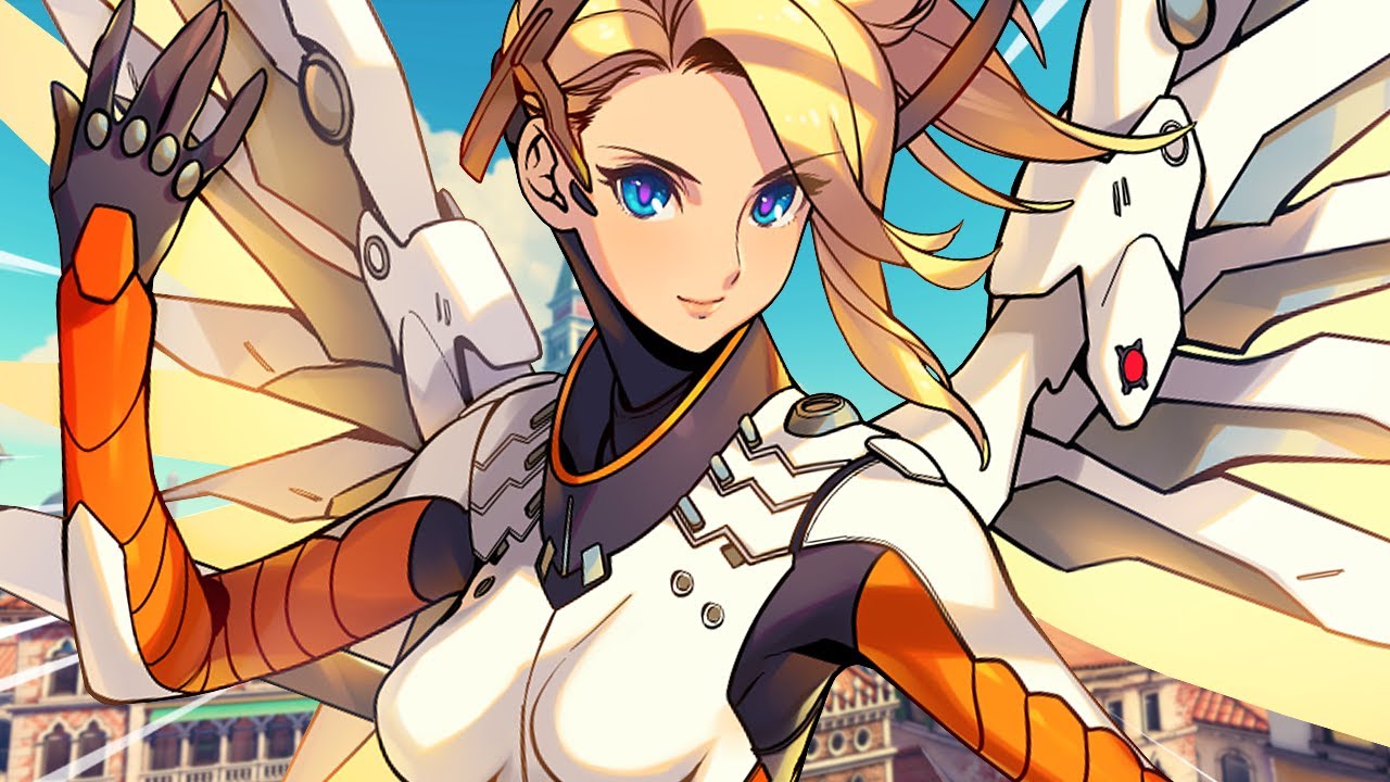 The Life of a Mercy Main! 💀 - YouTube