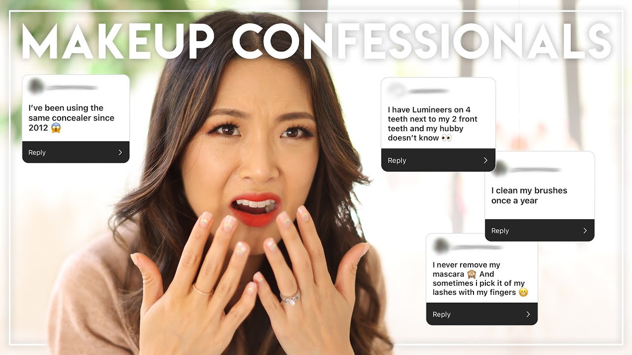 Reacting to your MAKEUP CONFESSIONS! - YouTube
