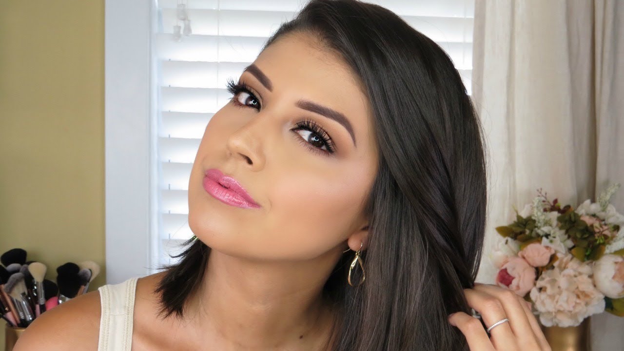 Girly Makeup Tutorial - YouTube