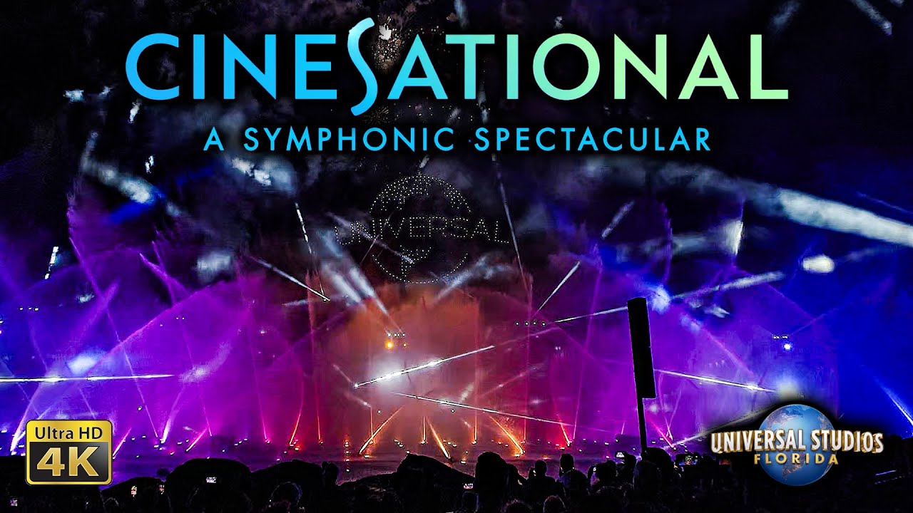 CineSational A Symphonic Spectacular Full Show 4K Universal Studios ...