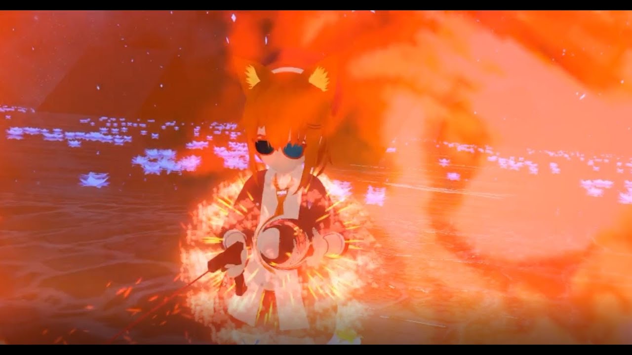 Vrchat animation FireFox Avatar - YouTube