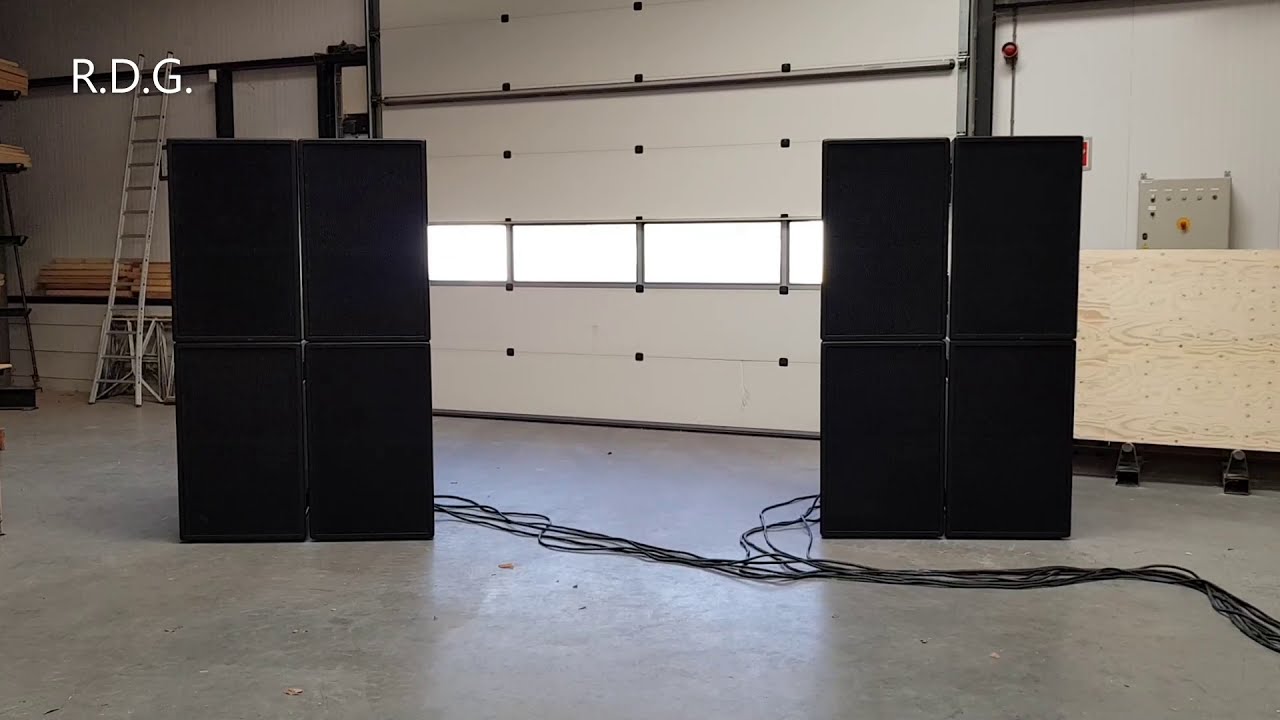 Eastern Acoustic Works Geluid Set Testen EAW KF850 Speaker Set Carver ...