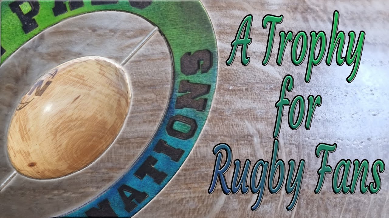 🔥 Handmade Rugby Trophy with Spinning Ball – How I Did It! - YouTube
